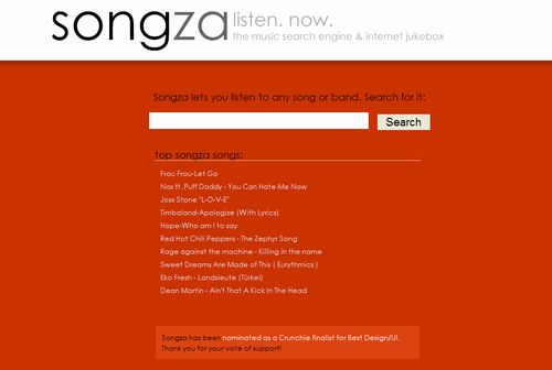 YouTube！？新しい音楽の検索エンジン兼プレーヤー「Songza」:花華花だよりプラスα